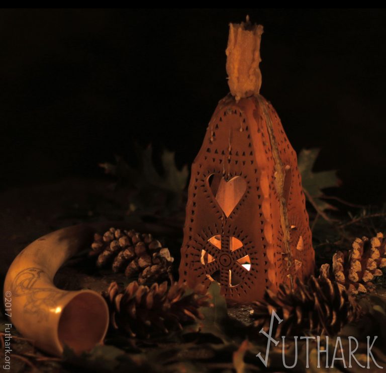 Yule Leuchter Julleuchter Turmleuchter Handmade tower Lantern – Futhark